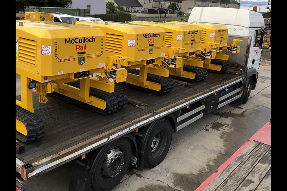 Trac Rail Transposer machines delivered | Rail Business UK | Railway ...